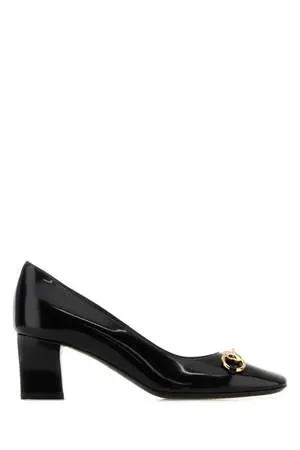 Gucci Leather Signora Pumps - Black