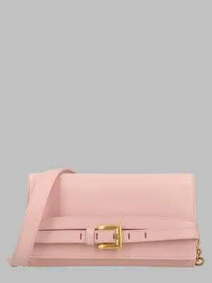 Balmain Portafoglio Shuffle Con Tracolla - Pink