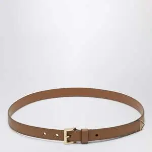 Prada Caramel Saffiano Leather Belt - Brown