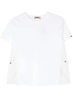 Herno T-shirt Con Coulisse - White