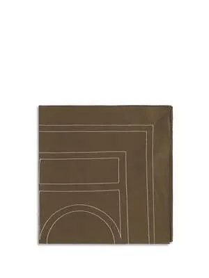 TOTEME Silk Scarf With Embroidery