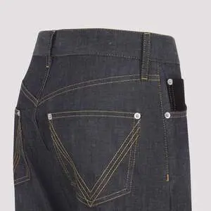 Bottega Veneta Intrecciato Pocket Jeans - Blue