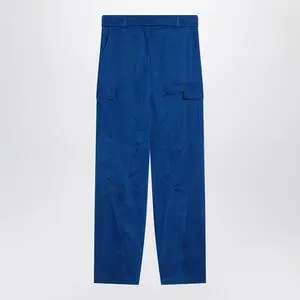 FERRAGAMO Electric Cargo Trousers - Blue