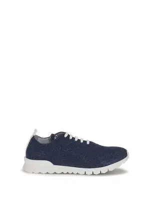 Kiton Kiton Men Fabric Sneakers Blue