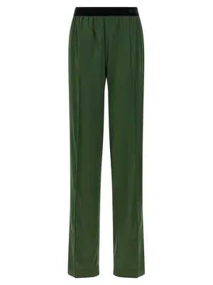 TOM FORD Silk Pants - Green