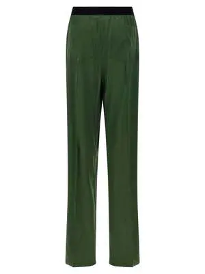 TOM FORD Silk Pants - Green