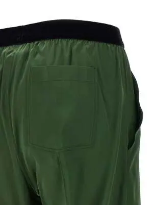 TOM FORD Silk Pants - Green