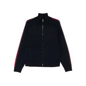 Gucci Striped Sleeves Cardigan - Blue
