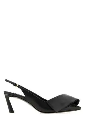 Givenchy Leather Twisted Ribbon Pumps