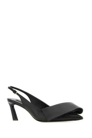 Givenchy Leather Twisted Ribbon Pumps