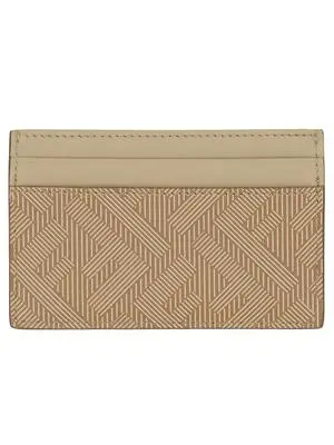 Fendi Shadow Card Holder - Cream