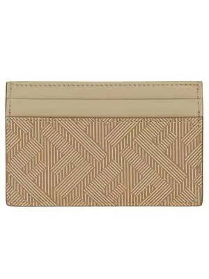 Fendi Shadow Card Holder - Cream