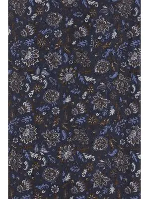 Kiton Paisley Patterned Scarf