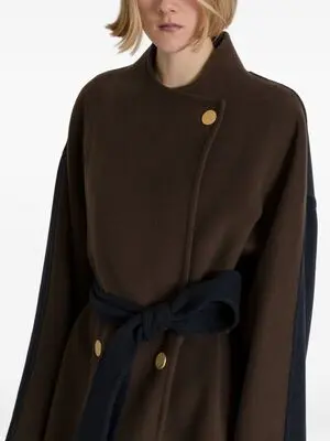 Alberta Ferretti Wool And Cashmere Long Coat