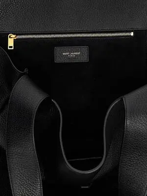 Saint Laurent Le 5 À 7 Bea' Shopping Bag - Black