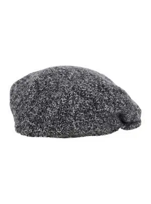 Dolce & Gabbana Grey Hat With Short Brim In Wool Blend
