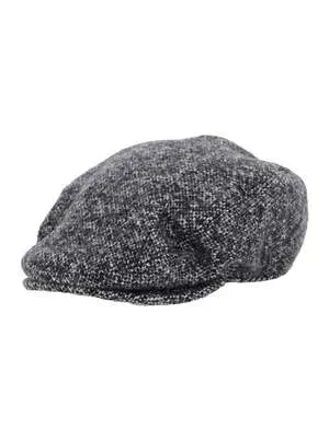 Dolce & Gabbana Grey Hat With Short Brim In Wool Blend - Multicolor