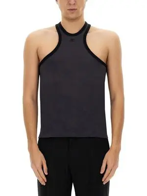 COURREGES Top Scuba - Black