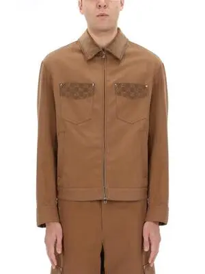 Gucci Jacket With Zipper And Collar