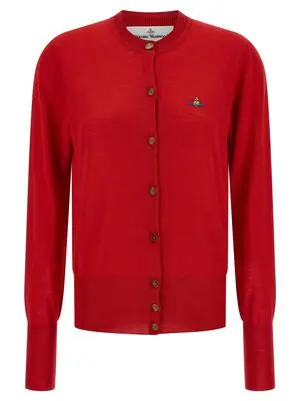 VIVIENNE WESTWOOD Bea' Cardigan - Red