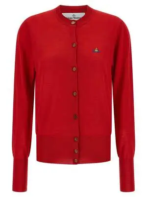 VIVIENNE WESTWOOD Bea' Cardigan - Red