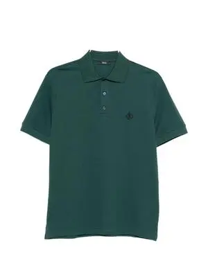 Herno Logo Cotton Polo Shirt - Multicolor