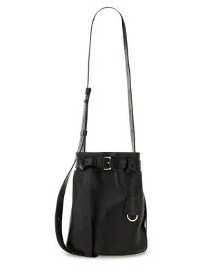Moschino Tie Me Bucket Bag - Black