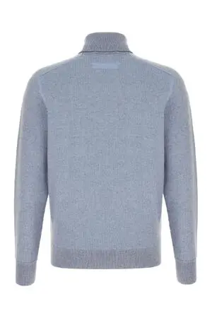 Zegna Cashmere Blend Turtleneck Pullover - Multicolor