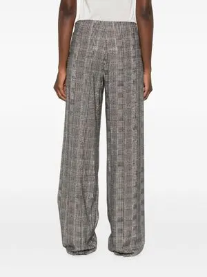 ERMANO SCERVINO Ermanno Scervino Checked Trousers
