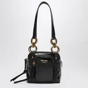 Prada Mini Dangle Handbag - Black
