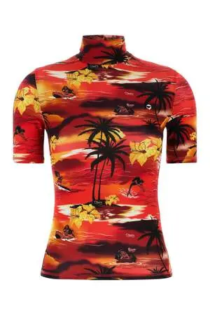 Coperni Printed Stretch Viscose X Disney T-shirt - Multicolor