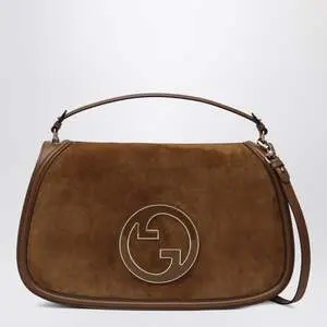 Gucci Large Blondie Handbag - Brown
