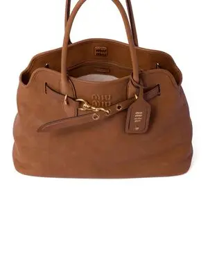 Miu Miu Aventure Medium Leather Handbag