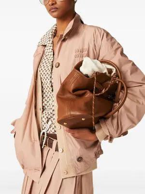 Miu Miu Aventure Medium Leather Handbag