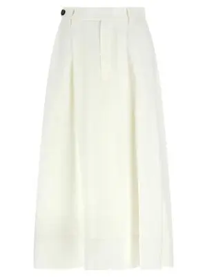 Brunello Cucinelli Sartorial' Skirt - White
