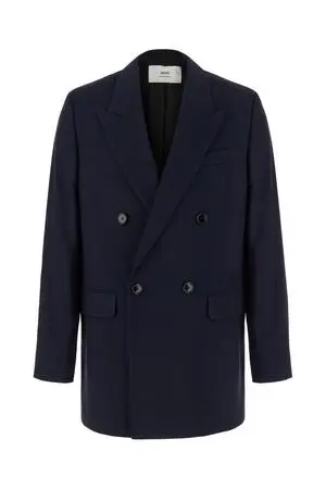 Ami Paris Single Breasted Coats For Men