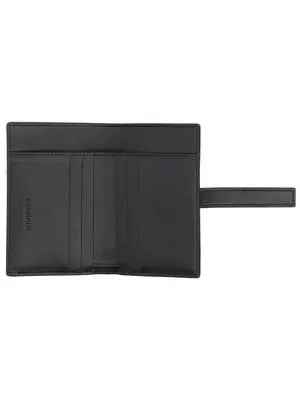 Balmain Monogram Card Holder With Padlock - Multicolor