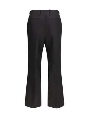 Dries Van Noten Cropped Tailored Pants