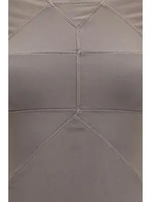 Rick Owens Temple Fitted Top - Gray