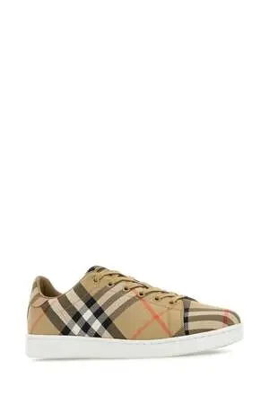 Burberry Embroidered Canvas Set Sneakers