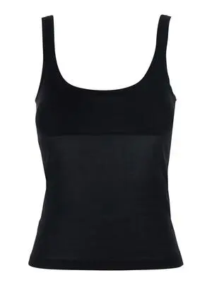 Max Mara Viscose Round Neck Tank Top - Multicolor