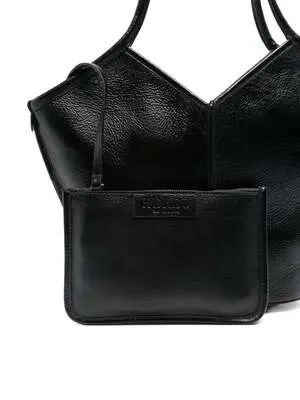 Hereu Calella Small Leather Tote Bag - Multicolor