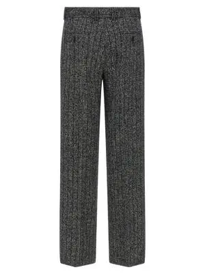Dolce & Gabbana Striped Wool Pants