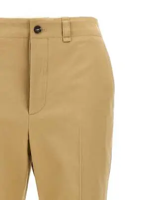 Saint Laurent Cotton Drill Trousers