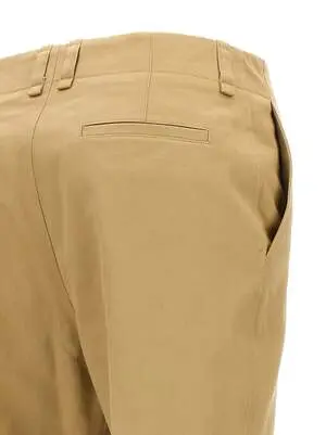 Saint Laurent Cotton Drill Trousers