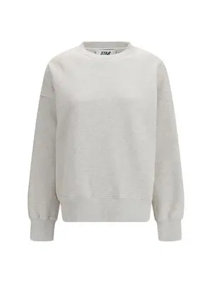 GOLDEN GOOSE Star Sweatshirt In Cotton - Gray