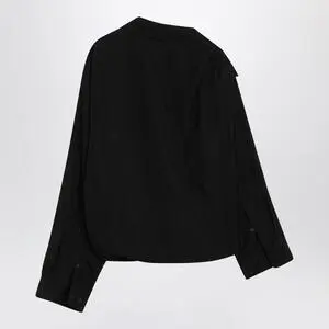 Balenciaga One-shoulder Shirt - Black