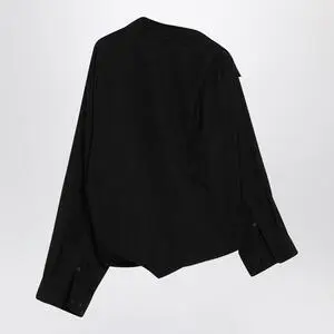 Balenciaga One-shoulder Shirt - Black