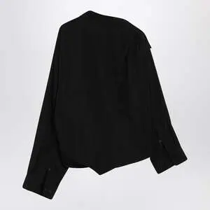 Balenciaga One-shoulder Shirt - Black