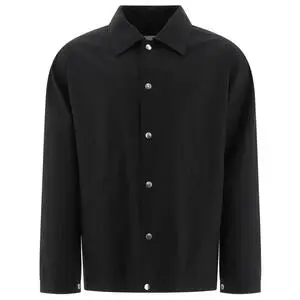 JIL SANDER Jackets Shirt Jackets - Black